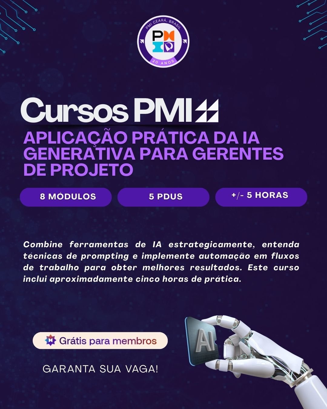 Practical Application of Generative AI for Project Managers - PMI-CE